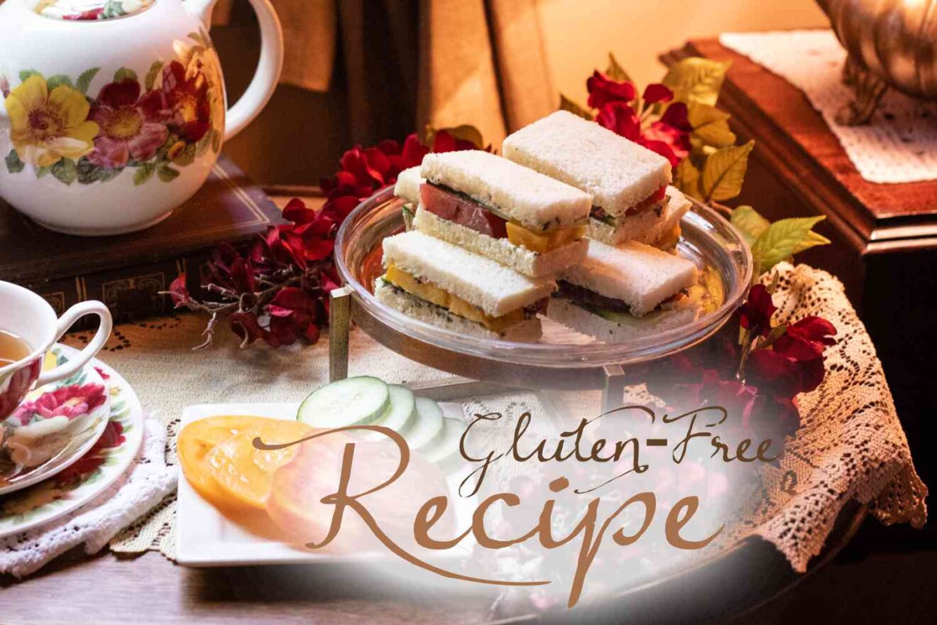 Gluten-Free Herbed Tomato & Cucumber Tea Sandwich Recipe – The St ...