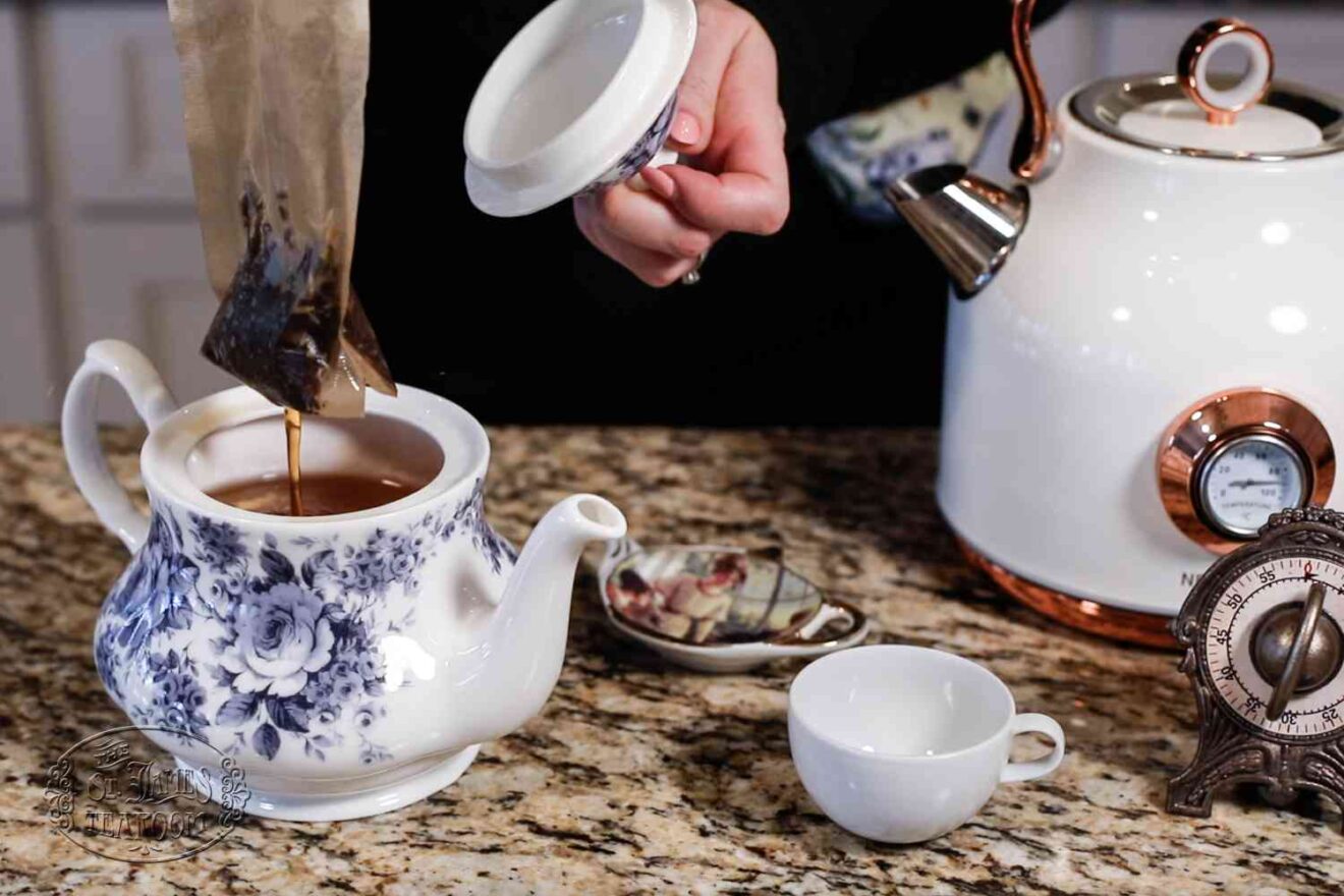 How to Steep Tea – The St. James Tearoom