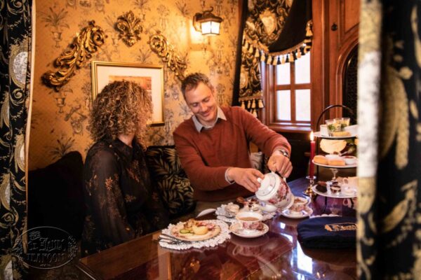 A Romantic Tea Room for Two in Albuquerque