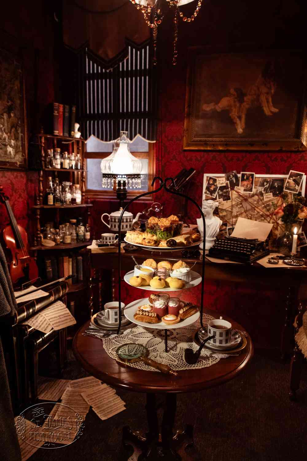 Afternoon Tea Menu for September – Sherlock Holmes Mystery Teatime ...